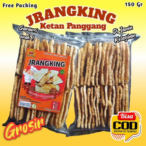 Jual Kerupuk Jerangking Ketan Bakar Panggang Jajanan Jadul Legendaris ...