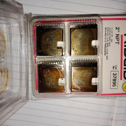 Jual Ridgid pipe Dies 37895 2" NPT Mata senai pipa 2" NPT - Kota Batam ...