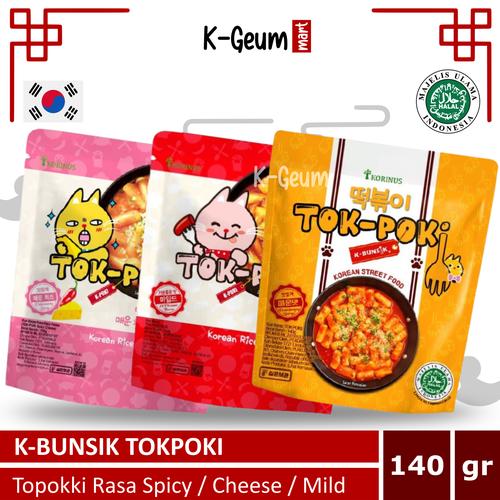 Jual KORINUS K - Bunsik TokPoki Topokki Tteokbokki Spicy Cheese Mild ...