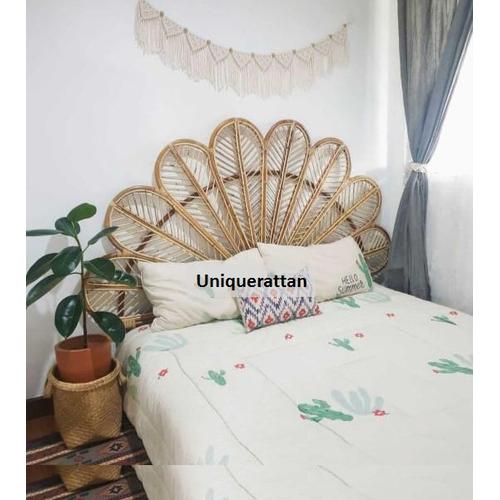 Jual Headboard Rotan Kasur / Kepala Kasur Rotan Peacock - Single - Kota ...