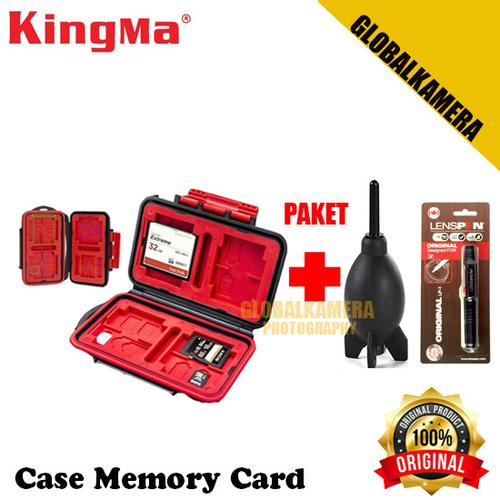 Jual KingMa Case Box Tempat Penyimpanan Memory Card Paket - Jakarta ...