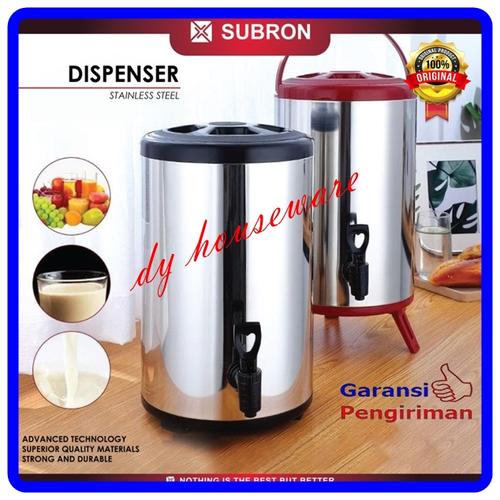 Jual Dispenser Water Jug Panas Dingin Stainless Steel 12 10 8 Liter ...
