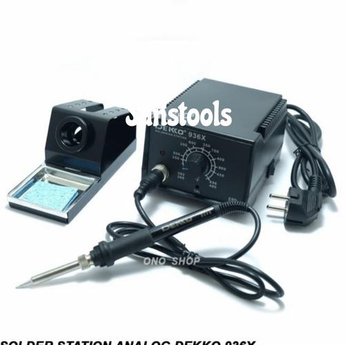 Jual Dekko 936X Solder station analog / soldering deko 936 X original ...