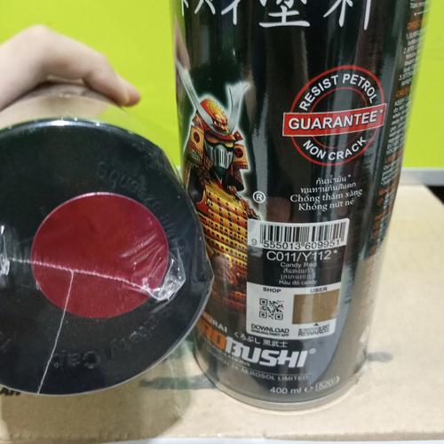 Jual Pilok/Pilox Cat Semprot Samurai Y112* Candy Red Merah Candy - Kota Tangerang - TSM Shops ...