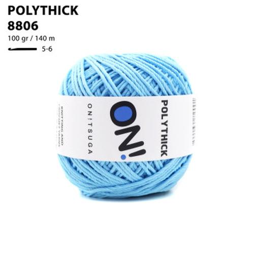 Jual POLY THICK ONITSUGA BENANG RAJUT POLI (Polyester Yarn) - POLYTHICK ...