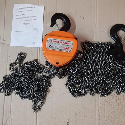 Jual CHAIN BLOCK 2 TON X 5 MTR / TAKEL 2TON X 5MTR SUPERTAKADA ...