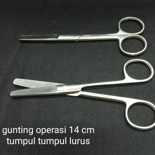 Jual Gunting Operasi/Gunting Bedah 14 cm - Lurus TA TA - Jakarta Barat ...