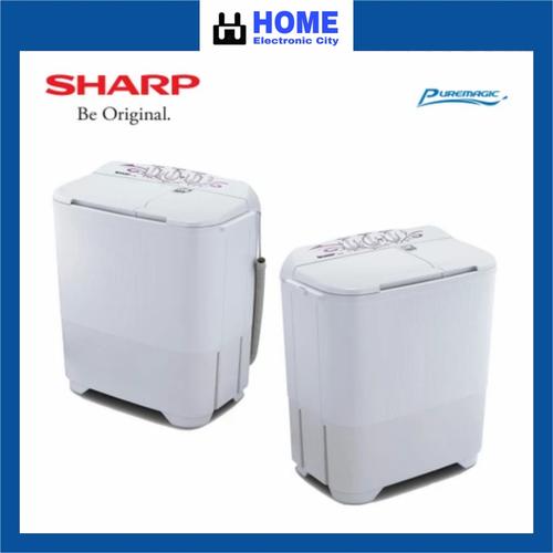 Jual MESIN CUCI SHARP EST 90 MW 9KG 2 TABUNG 90MW 9 KG PURE MAGIC LOW ...
