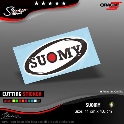 Jual stiker suomy stiker logo helm suomy stiker helm cutting - Kab ...