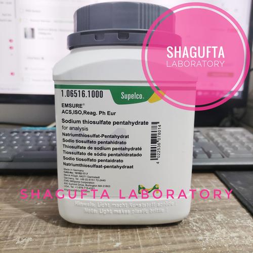 Promo SODIUM THIOSULFATE For Analysi 1kg MERCK 106516 / Natrium ...