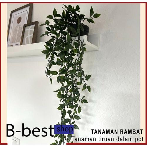 Jual Tanaman rambat gantung tiruan dalam pot / tanaman artificial ...