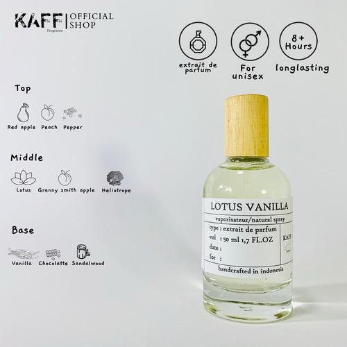 Jual KAFF LOTUS VANILLA extrait de parfum - 50ml - Kota Padang - Kaff ...