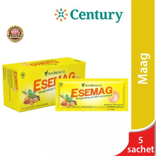 Promo Sidomuncul Esemag 10ml isi 5 Sachet / Mual / Asam Lambung ...