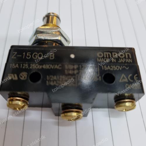 Jual Micro switch omron Z-15GQ-B/Limit switch omron Z-15GQ-B - Jakarta Barat - Vinsen elektrik ...