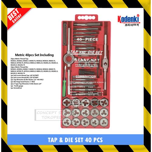 Jual ALAT HAND TAP AND DIES SET GAGANG TAP SENAI SNEI PEMBUAT DRAT ULIR 40 - Jakarta Utara ...