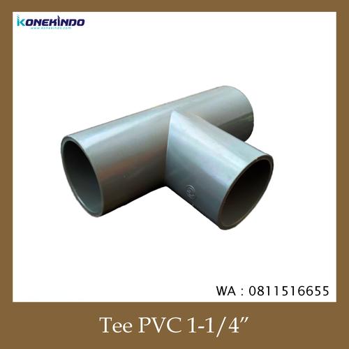 Jual TEE PVC 1 1/4" AW T SAMBUNGAN FITTING PARALON PVC - Kota Makassar ...