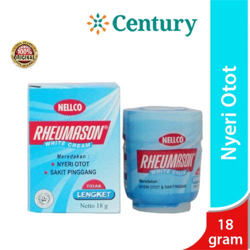 Promo Rheumason Nellco White Cream 18gr / Nyeri Otot / Keseleo / Memar ...