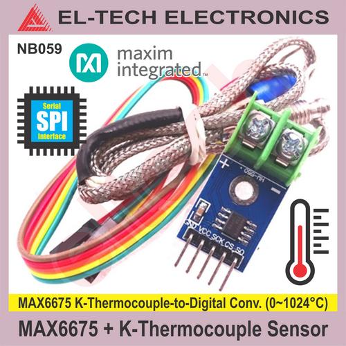 Jual MAX6675 6675 K Thermocouple Thermometer Temperature Sensor Ukur ...