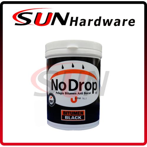Jual Cat No Drop Bitumen Black 1 kg Anti Bocor Anti Lumut Waterproof ...