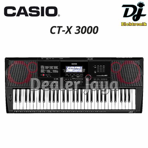 Jual Keyboard Arranger Casio CTX3000 / CT-X3000 / CTX 3000 - 61 key ...