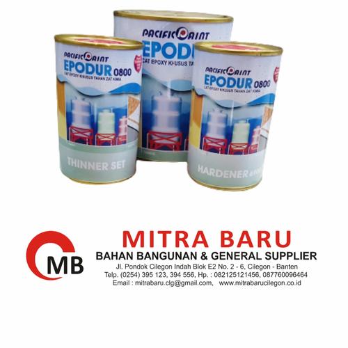 Jual Epodur 0800 Pasific Paint Hardener +Thinner 1 Kg / Epodur ...