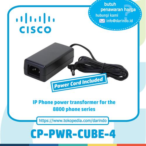 Jual Cisco IP Phone Power Transformer [CP-PWR-CUBE-4=] - Jakarta Pusat - Darindo Distribution ...
