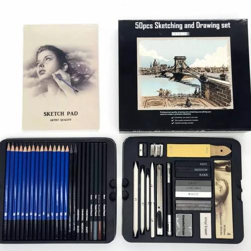 Jual Pensil Sketsa Set 50 Pcs Pensil Gambar Untuk Keperluan Sekolah dan Art - Jakarta Barat ...