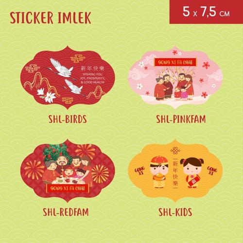 Jual stiker toples imlek segel tempat kue hardtop tema sincia cny ...