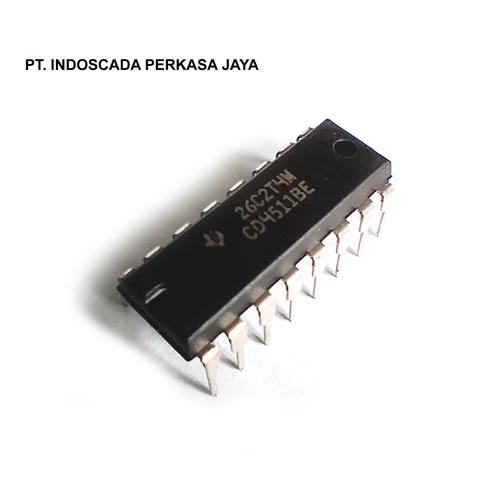 Jual CD4511BE CD4511 BCD to 7 Segment Decoder Driver Latch DIP-16 - Kab ...