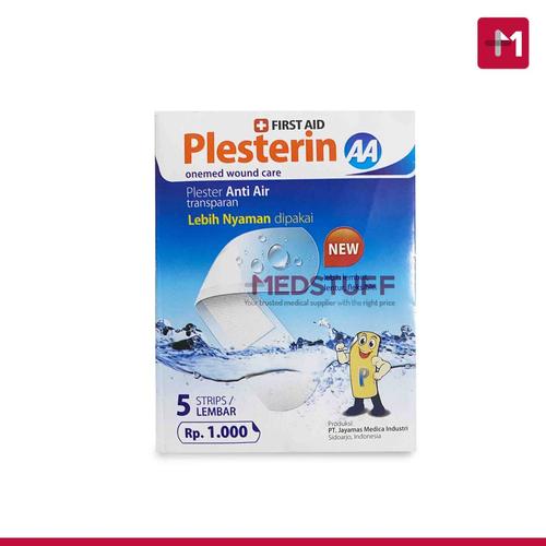 Jual Plesterin AA isi 5lembar Plester Luka Anti Air - Jakarta Barat ...