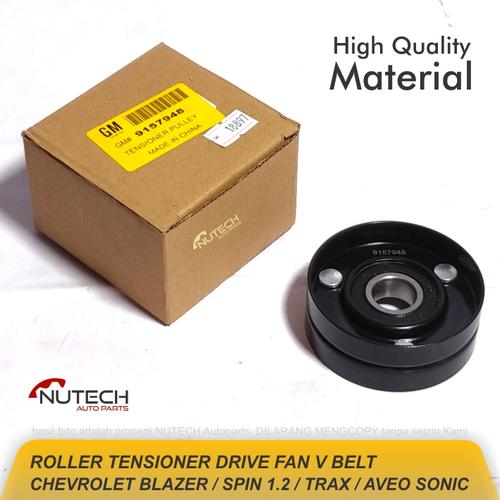 Jual ROLLER PULI TENSIONER DRIVE FAN V BELT BLAZER SPIN 1.2 AVEO SONIC ...