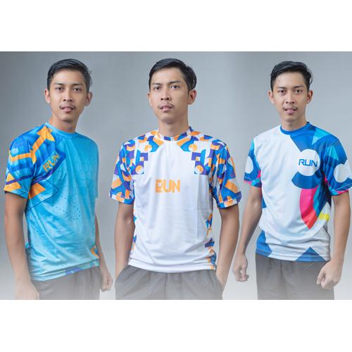 Jual Jersey Abstrack Runners - RUN - RUNNERS - Microcool, XS - Kota ...