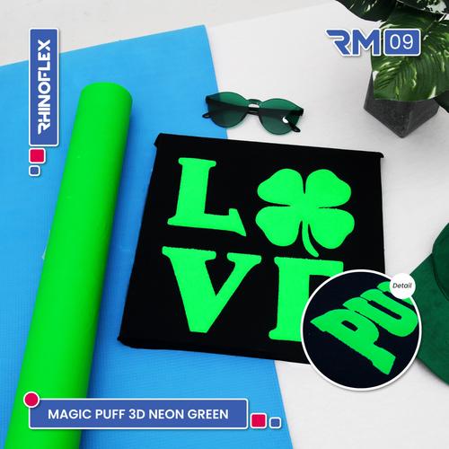 Jual Polyflex Magic puff 3D NEON GREEN Rhino Rhinoflex RM - 09 NEW ...