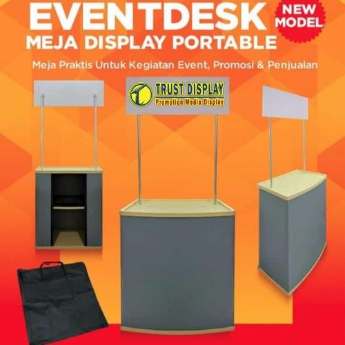 Jual Event Desk Impraboard + Stiker Printing | Meja Promosi | Meja ...