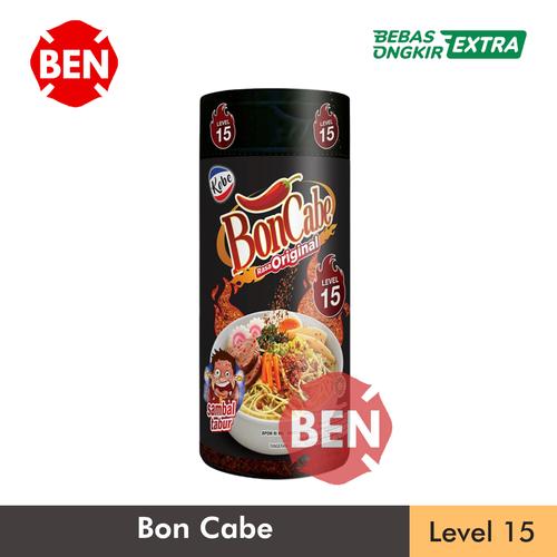 Jual BonCabe Level 15 Rasa Original Botol Kecil 45g 45gr - Bon Cabe ...
