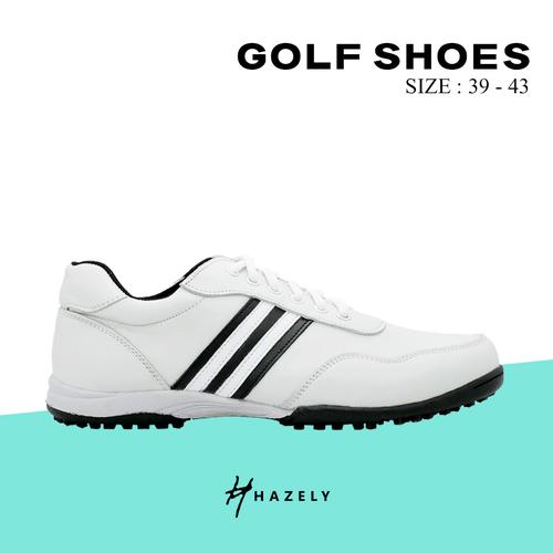 Jual SEPATU GOLF HAZELY KULIT SAPI ASLI PRIA / WANITA - Putih, 41 - Kab ...