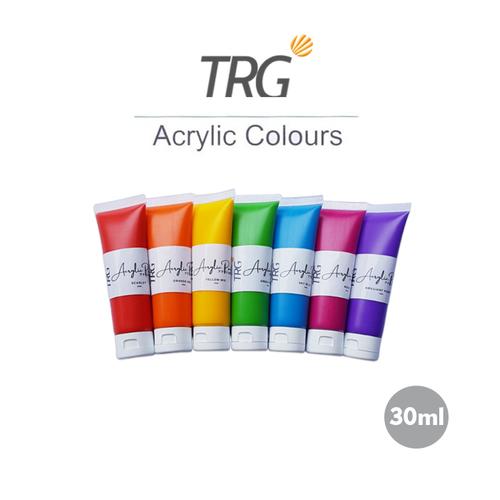Jual TRG Acrylic Colour Set 30 ml - Cat Akrilik Canvas Paint Color 30ml ...