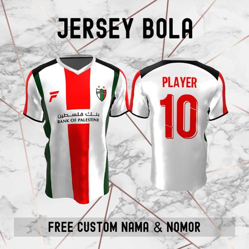 Jual Jersey Palestina Timnas Negara Bola Custom Nama dan Nomor Punggung ...