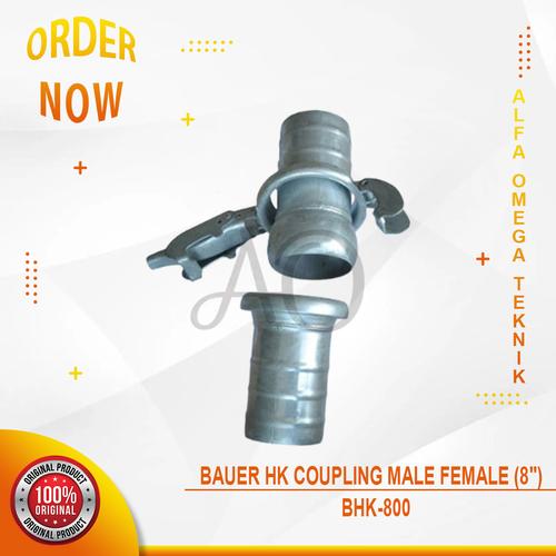 Jual BAUER COUPLING 8 INCH KONEKTOR HOSE DEWATERING MALE FEMALE STEEL 8 ...