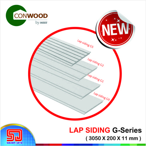 Jual Conwood Lap Siding G0 G1 G2 G5 Plank GRC FIber Cement Dekorasi ...