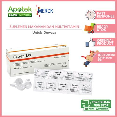 Jual Cavit D3 / Cavit D3 Tablet / Suplemen Kalsium / Suplemen - 10 Tab ...