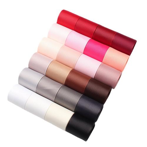 Jual [METERAN] Pita Salur Gross Grain Polos / Pita DIY Craft Kado 2.5 ...