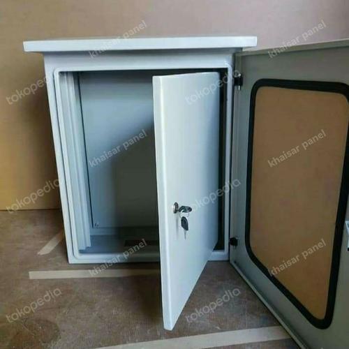 Jual Box panel OUTDOOR ,doble pintu (plat 1.5mm) 60x40x25 40x60x25 ...
