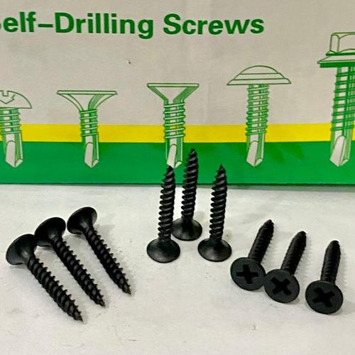 Jual Baut sekrup gipsum GRC hitam skrup gypsum screw sekerup black ...