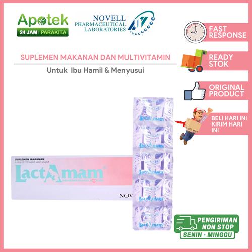 Jual Lactamam / Lactamam Tablet / Suplemen Makanan dan Vitamin Ibu ...