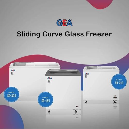 Jual GEA SD-213 Sliding Curve Glass Freezer Kaca Lengkung SD213 Frozen Food - Kota Semarang ...