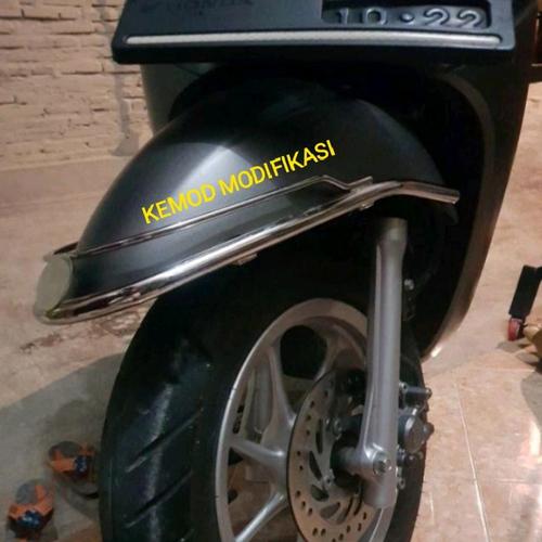 Jual Front bumper bemper spakbor depan Scoopy new Scoopy old dua line ...