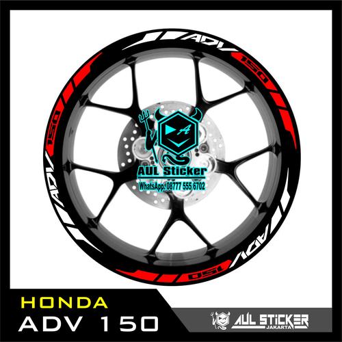 Jual stiker pelek HONDA ADV 150 sticker velg - PUTIH - TOSCA - Jakarta ...