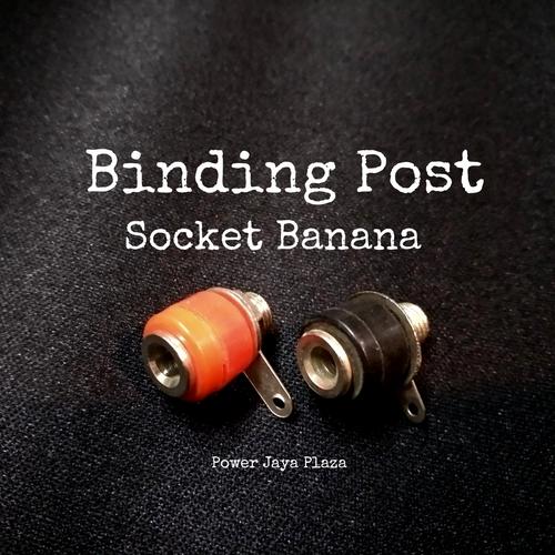 Jual Binding Post kecil Socket Banana Female plug terminal power supply ...