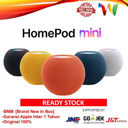 Jual Apple Homepod Mini Smart Speaker Wireless White / Space Grey New ...